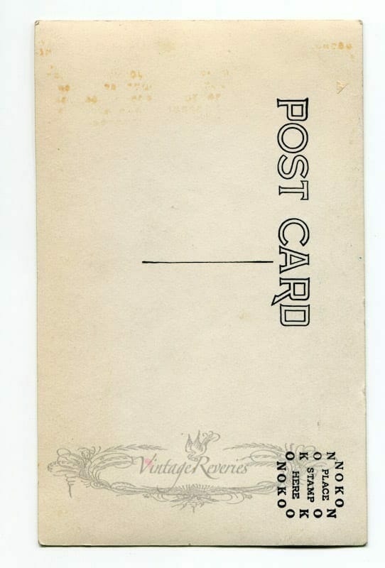 blank vintage post card scan - VintageReveries - Vintage Fashion Shop ...